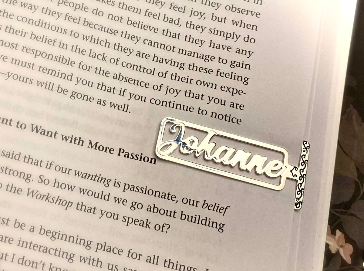 Personalized Bookmark | Signet | Be Jolie